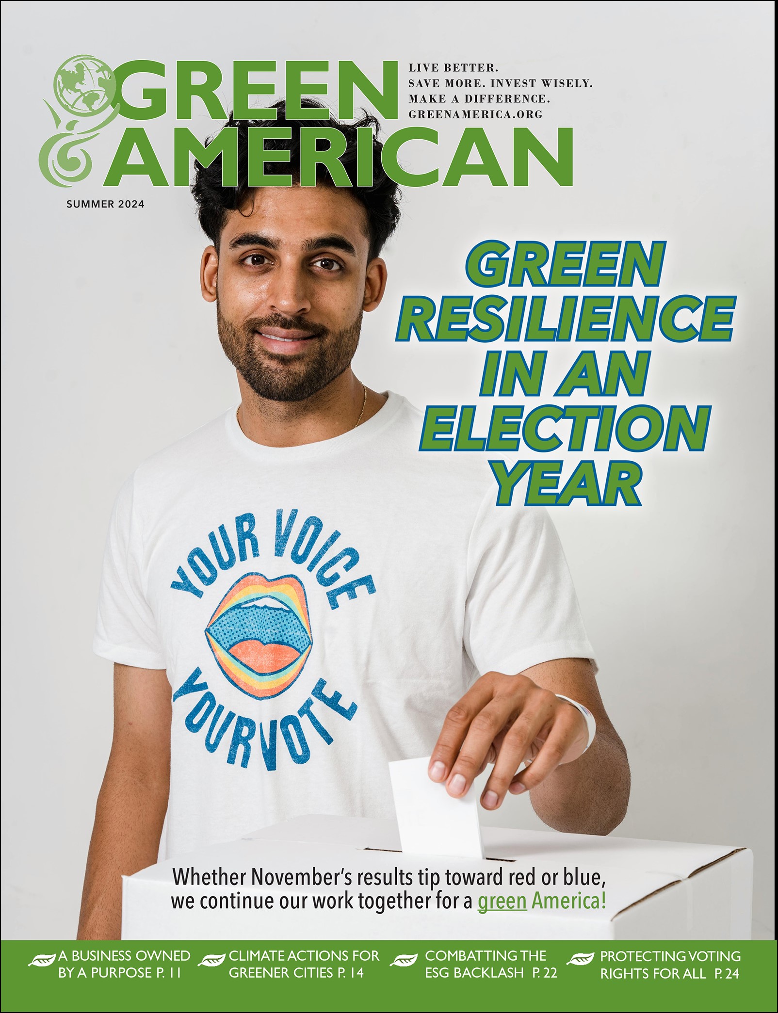 Green Resilience in an Election Year | Green America